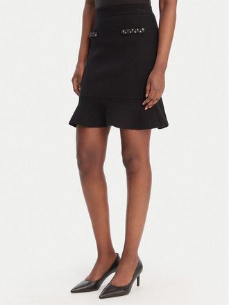 Guess Minirock W6RD75 Z4422 Schwarz Regular Fit