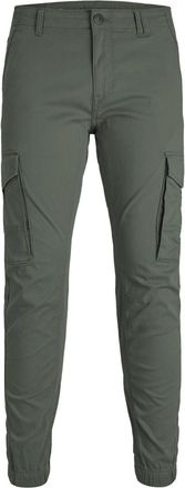 Jack & Jones Herren Hose Cargohose Stoffhose Paul Flake Cargo Noos, Farbe:Grau, Artikel:-Sedona sage, L&auml;nge:32, Gr&ouml;&szlig;e:36