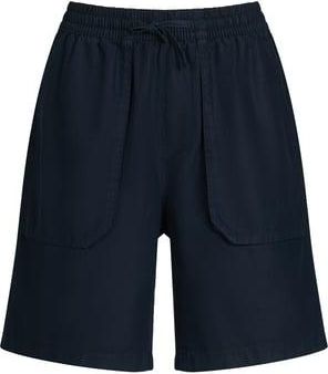 Lyle & Scott Short droit en lin et coton