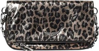 Zadig&Voltaire Femme, Sacs, Gris, Taille: ONE Size Rock Nano Metal Leo Bag