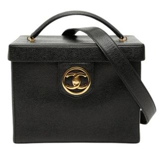 Chanel Sac Vanity Pre-owned - Femme - Pre-owned - Noir - Taille: ONE Size
