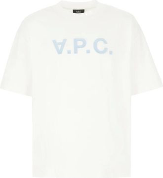 A.P.C. A.p.c., Homme, Tops, Blanc, Taille: XL T-Shirt