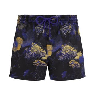 Vilebrequin Kurze Stretch-Badeshorts Coral Reef - - Swimwear - Herren - Mehrfarbig - XL