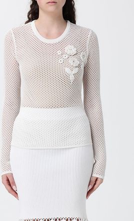 Ganni Top GANNI Femme couleur Blanc