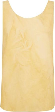 Cortana Femme, Tops, Beige, Taille: 34 FR Poplin Strap Top