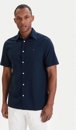 Tommy Jeans Hemd DM0DM22786 Dunkelblau Regular Fit