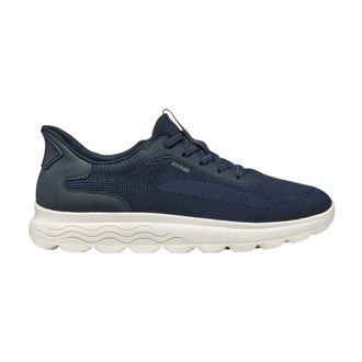 Geox Blaue Freizeit Textil Sneakers mit 3cm Gummisohle - - Shoes - Herren - Blau - 42 EU