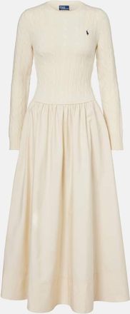 Polo Ralph Lauren Maxikleid aus einem Wollgemisch