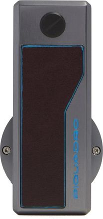 Piquadro unisex, Accessoires, Brun, Taille: ONE Size Porte-cl&eacute;s en cuir gravable avec support AirTag
