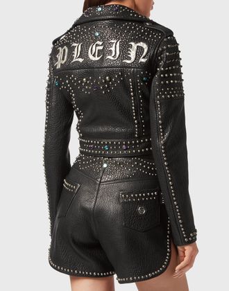 Philipp Plein Lederjacke