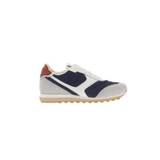 Pantofola D'oro Lazio 23560 Suede Denim Sneaker - - Shoes - Herren - Blau - 45 EU