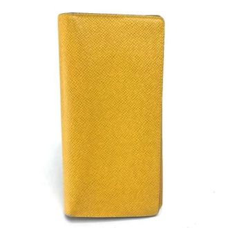 Louis Vuitton Pre-owned Taiga Long Wallet (Bi-fold) - Homme - Pre-owned - Jaune - Taille: ONE Size