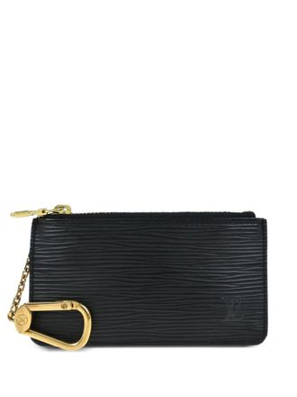 Louis Vuitton 2003 Pochette Cles NM Münztäschchen - Schwarz