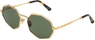 Marni Lunettes de soleil Pulpit Rock - unisex - Accessoires - Jaune - Taille: 56 MM