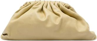 Bottega Veneta Pochette Pre-owned - Femme - Pre-owned - Beige - Taille: ONE Size