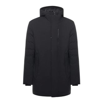 Save The Duck Homme, Vestes, Noir, Taille: XL Manteau à capuche