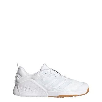 adidas Unisex Chaussure de Training Dropset 3, White/Crystal White/Crystal White, 40