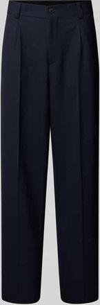 HUGO BOSS Regular Fit Anzughose mit B&uuml;gelfalten Modell FLIPS251X