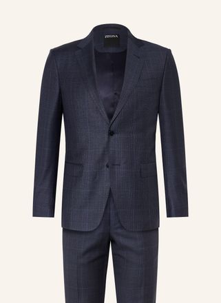 Ermenegildo Zegna Zegna Anzug Drop 7 Slim Fit blau
