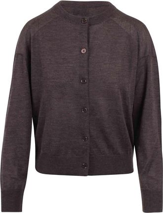 Loulou Studio Cardigan - Marron