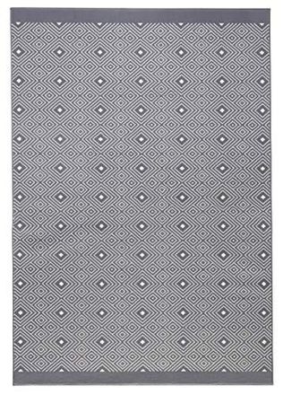 Zala Living Kurzflor Velours Teppich Quadrangle Grau Creme, 200x290 cm