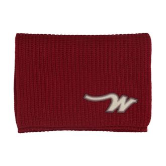 Max Mara Maxi W Patch Beanie - - Accessories - Damen - Rot - ONE SIZE
