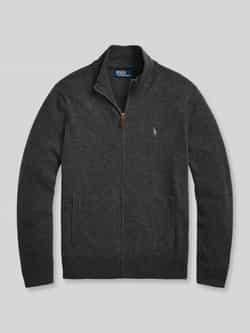 Polo Ralph Lauren Regular Fit Strickjacke aus reiner Wolle