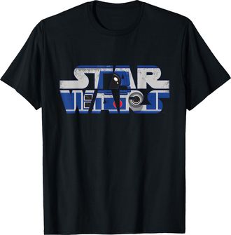 Star Wars Classic Logo R2-D2 T-Shirt T-Shirt