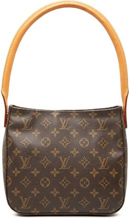 Louis Vuitton Hobo Bags - Monogram Looping MM - Gr. unisize - in Braun - f&uuml;r Damen