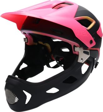 Uvex jakkyl hde 2.0 - sicherer MTB-Helm f&uuml;r Damen und Herren - optimale Passform - abnehmbarer Kinnschutz - future black matt - 56-61 cm