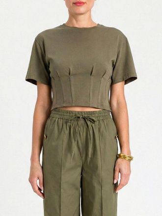 Twinset T-Shirt TWINSET Damen Farbe Gr&uuml;n