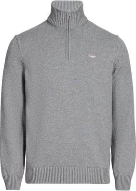 GANT Pull col zippé en coton