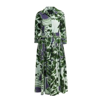 Samantha Sung Laurent Shirtdress - - Dresses - Damen - Gr&uuml;n - M