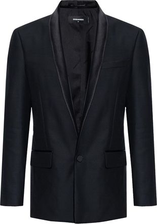Dsquared2 Einreihiges Sakko - Schwarz