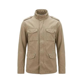 40weft 40Weft, Homme, Vestes, Beige, Taille: XL Field Jacket Molature