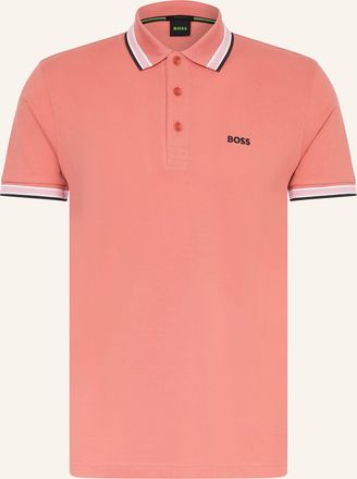 HUGO BOSS Piqu&eacute;-Poloshirt Paddy Curved Regular Fit pink