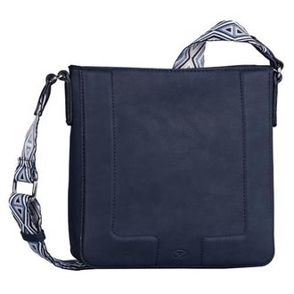 Tom Tailor Nani, Sac &agrave; bandouli&egrave;re pour Femme, Bleu fonc&eacute;, m