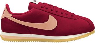 Nike Cortez Sneaker f&uuml;r Damen, Wildleder (Team Rot/Pink)