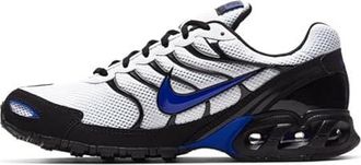 Nike Nike Chaussures de Course Air Max Torch 4 pour Homme, Blanc/Bleu Hyper Noir/Noir, 42 EU