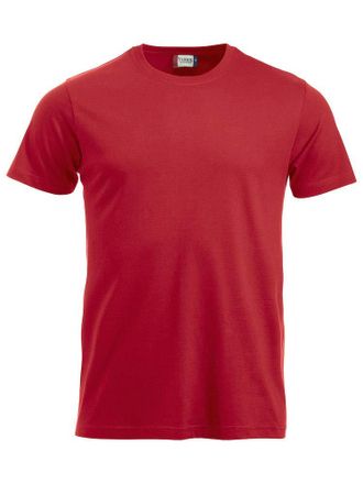 Clique CliQue Herren New Classic T-Shirt, rot, XXXXX-Large