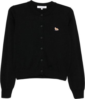 Maison Kitsun&eacute; Cardigan - Noir