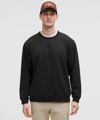 lululemon Steady State Pullover mit Rundhalsausschnitt für Männer - Größe 2XL in Black