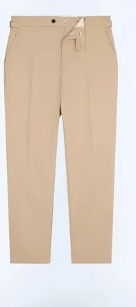 Fursac Chino ajust&eacute; en toile de coton - Taille 36 - Homme