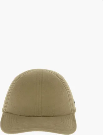 Ermenegildo Zegna Baseballm&uuml;tze aus Wolle mit Lederfutter Ermenegildo Zegna