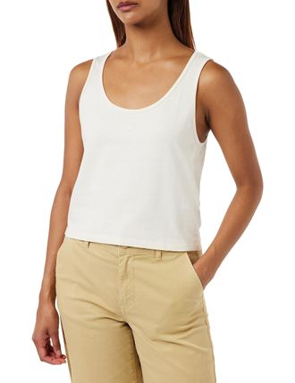 Benetton Damen Tanktop 3k7zdh00e Unterhemd, Creme 0z3, X-Small