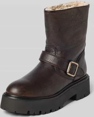 Copenhagen Boots aus echtem Leder mit verstellbarer Schnalle