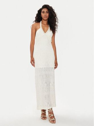 Liu Jo Kleid f&uuml;r den Alltag MA4155 J4061 &Eacute;cru Regular Fit