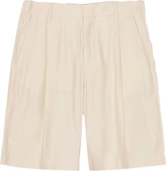 Nn.07 Nn07, Homme, Shorts, Beige, Taille: W32 Shorts en m&eacute;lange de lin