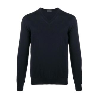 Drumohr Homme, Pulls, Bleu, Taille: 2XL Pull ras du cou
