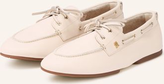 Tommy Hilfiger Bootsschuhe weiss